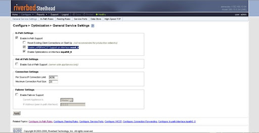 Dophiのブログ: Steelhead Virtual In-Path Deployment with Alteon